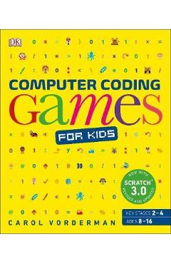 Computer Coding Games for Kids - Carol Vorderman - 9780241317747 - Libris