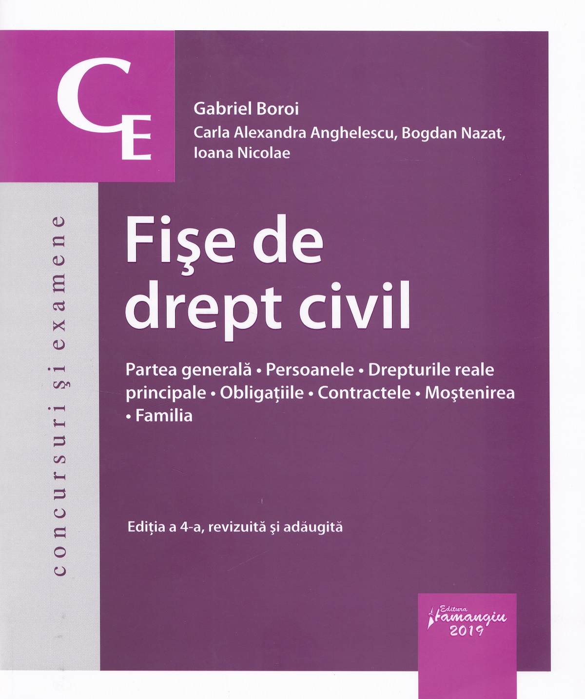 Fise de drept civil Ed.4 - Gabriel Boroi | Libris.ro