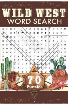 Wild West Word Search: Travel Size Western Word Find Puzzle Book for ...