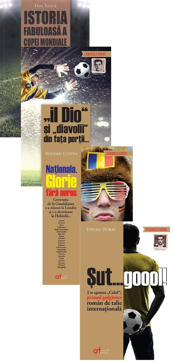 Pachet 4 carti: Legendele Arenei - Dan Vasile, George Mihalache, Bogdan ...