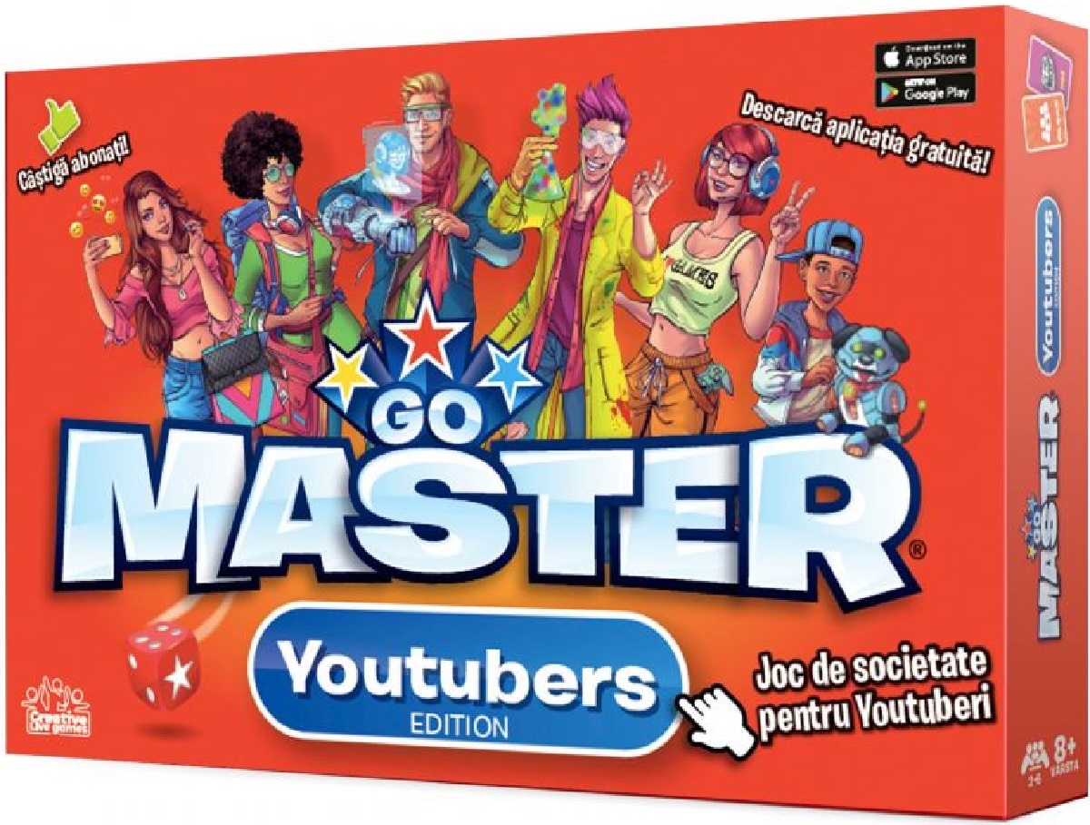 Joc: Go Master. Youtubers Edition | Libris.ro