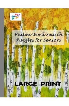 Psalms Word Search Puzzles for Seniors LARGE PRINT: Challenging ...