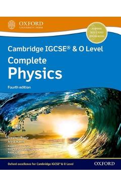 Cambridge Igcse(r) & O Level Complete Physics Student Book Fourth Edition - Stephen Pople ...