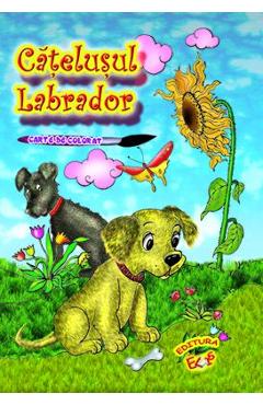 Catelusul Labrador - Carte De Colorat - 9736060465 - Libris