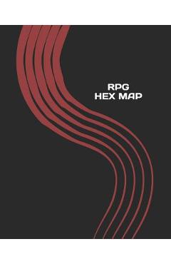 RPG Hex Map: Hexagon Battle Grid Game Mat Template Book with Honeycomb ...