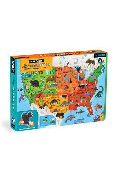 Little Park Ranger National Parks Map of the U.S.A. Geography Puzzle ...