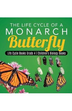 The Life Cycle of a Monarch Butterfly Life Cycle Books Grade 4 Children ...