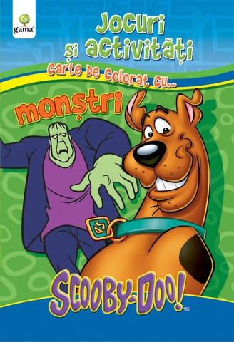 Scooby-Doo! Carte de colorat cu... monstri - Jocuri si activitati ...